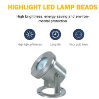 China RGB SS304 12V 3W Waterproof Underwater LED Lights for sale