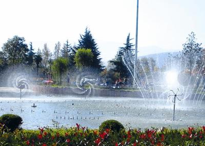 China 1m Water Spray  150Kpa SS304 Fountain Jet Nozzle for sale
