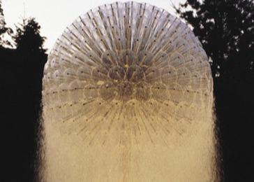 China Brass Chrome Pool Fountain Accessories SS 304 Crystal Ball Jet for sale
