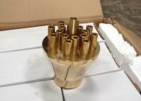 China Brass Concertrating Shooting Fountain Jet Nozzle 55m3/h DN40 for sale
