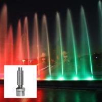 China Colorful Water Music Dancing Frothy Fountain Nozzle Jet 25m3/h for sale