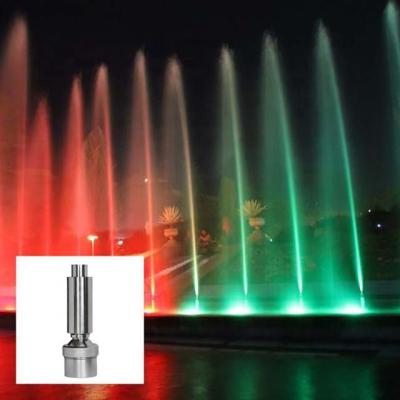 China Colorful Water Music Dancing Frothy Fountain Nozzle Jet 25m3/h for sale