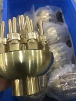 China Brass Adjustable Fountain Nozzles Water Flow 25m3/h for sale