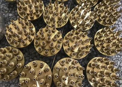 China Brass 3 Layers Flower Fountain Nozzle Jet 120Kpa Pressure for sale