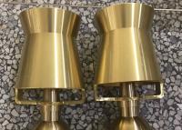 China DN25 Water Fountain Spray Heads Brass Ice Tower Fountain Jet Nozzle for sale