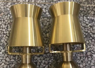 China DN25 Water Fountain Spray Heads Brass Ice Tower Fountain Jet Nozzle for sale