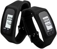 China PDM100 27g LED Display ABS Silicone Wristband Pedometer For Walking for sale