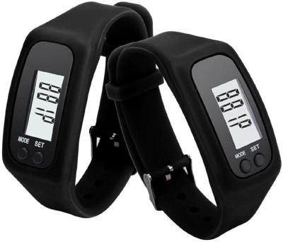 China PDM100 27g LED Display ABS Silicone Wristband Pedometer For Walking for sale