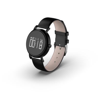 China 0.95 Inch OLED Round Touch Screen Smartwatch 100mAh Battery IP67 Waterproof Fitness Tracker for sale