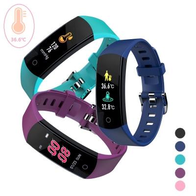 China 0.96 Inch Smartwatch with Heart Rate Blood Pressure Monitor 80mAh Battery IP67 Water Resistant for sale