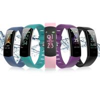 China C07C Smartwatch with Blood Pressure Heart Rate Monitor 80mAh Battery 0.96 inch Display BLE5.0 for sale