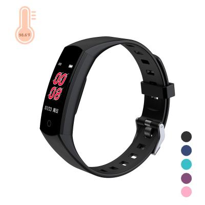China C16 BLE 4.2 Intelligent Health Bracelet 80mAh ECG Temperature Monitor for sale