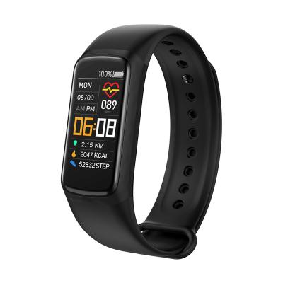 China ROHS Q7 Sport Smartwatch 0.96 Inch IP67 Waterproof Heart Rate Health Bracelet 90mAh for sale