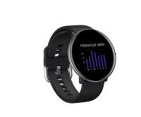 China HS6620D DM18 1.3 Inch Smart Bluetooth Heart Rate Watch 180mAh BLE4.2 for sale