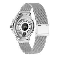 China 1.1 Inch 190mAh IP68 Waterproof Smart Watch for Women with Heart Rate Monitor HRS3603 for sale