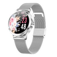 China 1.1 Inch 190mAh IP68 Waterproof Smart Watch for Women with Heart Rate Monitor HRS3603 for sale