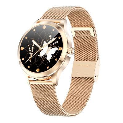 China 1.1 Inch 190mAh IP68 Waterproof Smart Watch for Women with Heart Rate Monitor HRS3603 for sale