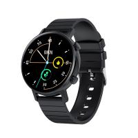 China Nordic nRF52832 1.28 Inch Round Screen Smartwatch with Blood Pressure Monitor BLE 5.0 IP67 for sale
