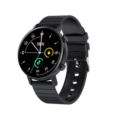 China Nordic nRF52832 1.28 Inch Round Screen Smartwatch with Blood Pressure Monitor BLE 5.0 IP67 for sale