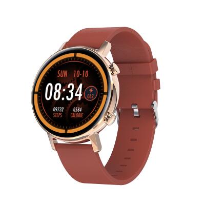 China Nordic nRF52832 230mAh 1.28 Inch Smartwatch Body Temperature Heart Rate Blood Pressure IP67 for sale