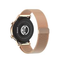 China Nordic nRF52832 1.28 Inch Smartwatch with 230mAh Battery Body Temperature Monitor BLE 5.0 IP67 for sale