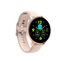 China Realtek 8762CK 1.4 Inch Round Fitness Tracker Smartwatch IP68 Body Temperature 180mAh for sale
