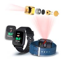 China Nordic 52832 Smart Watch 1.3 Inch IPS Infrared Body Temperature Heart Rate Monitor IP67 for sale