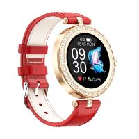 China 1.09 Inch Round Screen Smartwatch Realtek 8762C 180mAh Battery IP67 Waterproof Ladies for sale