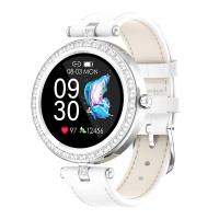 China 1.09 Inch Round Screen Smartwatch Realtek 8762C 180mAh Battery IP67 Waterproof Ladies for sale