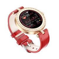 China 43mm Round Screen Smartwatch Heart Rate Blood Pressure Monitor Realtek8762C 180mAh for sale