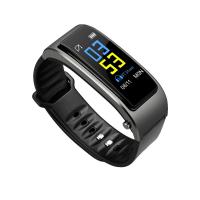 China 0.96 Inch 80mAh Y3 Plus Bluetooth 4.1 Headset Bracelet Heart Rate Monitor Smartwatch for sale