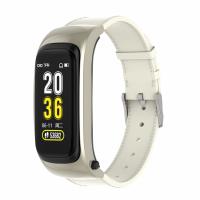 China TY8 1.08 Inch 2 In 1 Wireless 5.0 Bluetooth Headset Bracelet 130mAh for sale