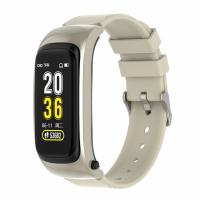 China TY8 1.08 Inch 2 In 1 Wireless 5.0 Bluetooth Headset Bracelet 130mAh for sale