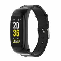 China TY8 1.08 Inch 2 In 1 Wireless 5.0 Bluetooth Headset Bracelet 130mAh for sale