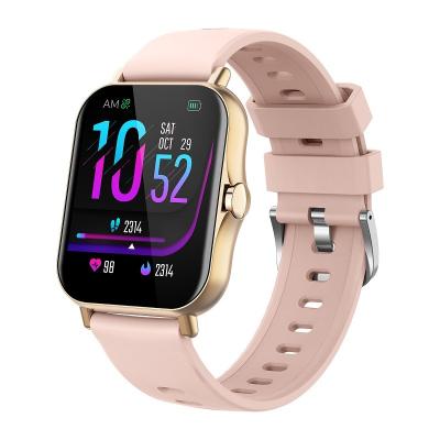 China 1.69 Inch IPS BLE5.0 Fitness Tracker Smartwatch Heart Rate Blood Pressure Pedometer Bluetooth Call for sale