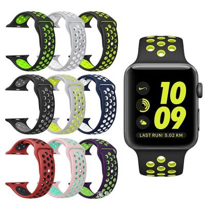 China RoHS Silicone Milanese Nylon Apple iWatch Wristbands for sale