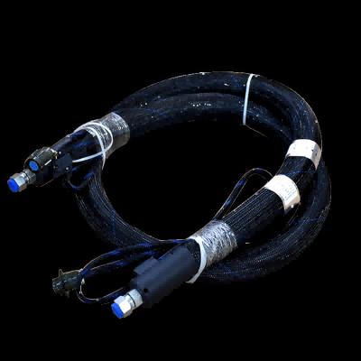 China Industrial Hot Melt Heated Hose High Insulation 1/4”5/16”3/8”1/2”5/8” for sale