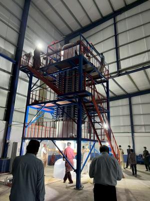 China 1.2m Diameter Vertical Foaming Machine with 45kW Power and 8-55kg/m³ Density Range for Continuous Foam Production for sale