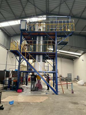 China 1.5m Diameter Continuous Foam Block Making Machine CE Certified 8.5m Height 45kW Power for sale