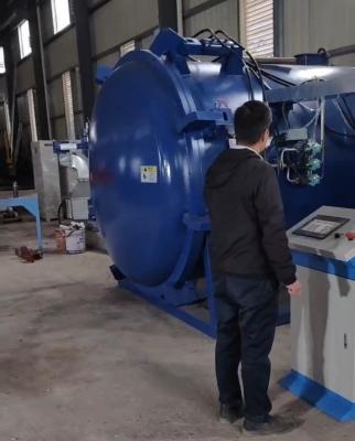China High Efficiency Foam Reticulating Machine with 15kW Vacuum Pump and 2050mm Chamber for Industrial Production for sale