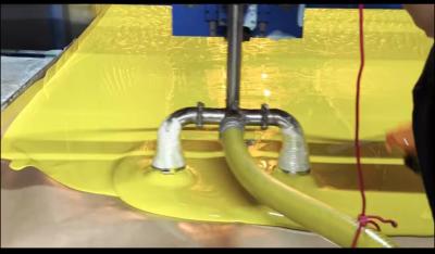 China High Density Foam Continuous Production Machine 1000-2250mm Width 120kW Power for Shoe Industry for sale