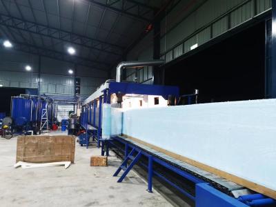 China HR Foam Horizontal Continuous Foam Machine 0-6.8m/Min Speed CE Certified for sale
