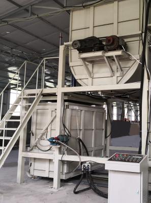 China PLC Controlled Single Mould Rebonded Foam Machine with Customizable Size Options for Waste Polyurethane Recycling for sale