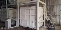 China Rebonded Foam Machine with 2 Moulds for Square Foam Block Production | Pneumatic Conveying System for sale