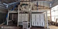 China High Performance Rebonded Foam Machine with Single Mold for Square Foam Block Production | Automated PLC Control for sale