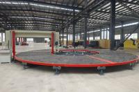 China 7.3m Diameter Carousel Foam Cutting Machine with 150mm Thickness Capacity and 9.7kW Motor Power for sale