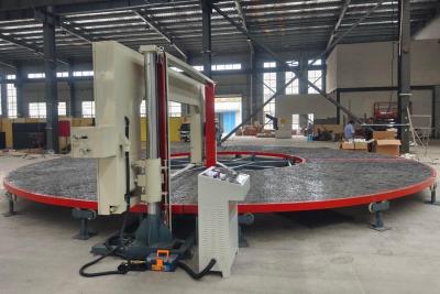 China 10m Diameter Carousel Foam Cutting Machine with 8-40m/min Speed and 2-150mm Thickness Range for sale