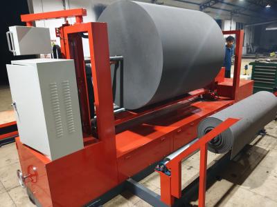 China Horizontally Foam Peeling Machine 2300mm Width 8.5kw Motor for Sponge Cutting 1-30mm Thickness for sale