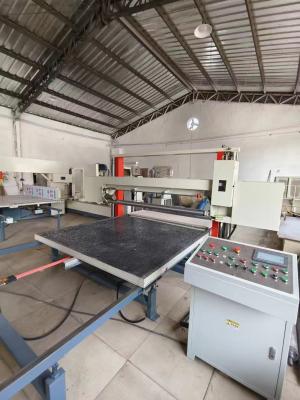 China 1650mm × 3200mm Rebonded Foam Cutter Machine with 11.5kW Power and 2-150mm Thickness Range for sale