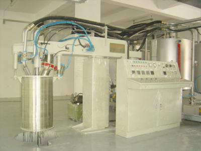 China PLC-Controlled Memory Foam Box Foaming Machine with 48kW Power and 5-6 Blocks/Hour Production for sale